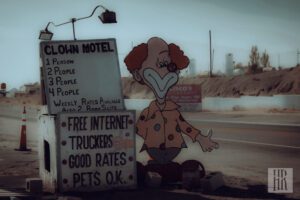 The Haunted Clown Motel, Tonopah, Nevada | Haunted Rooms America
